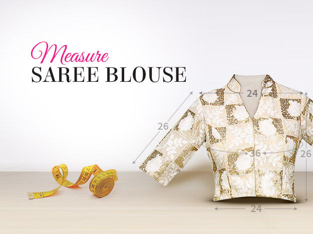 Measure saree blouse Utsav Fashion Blog