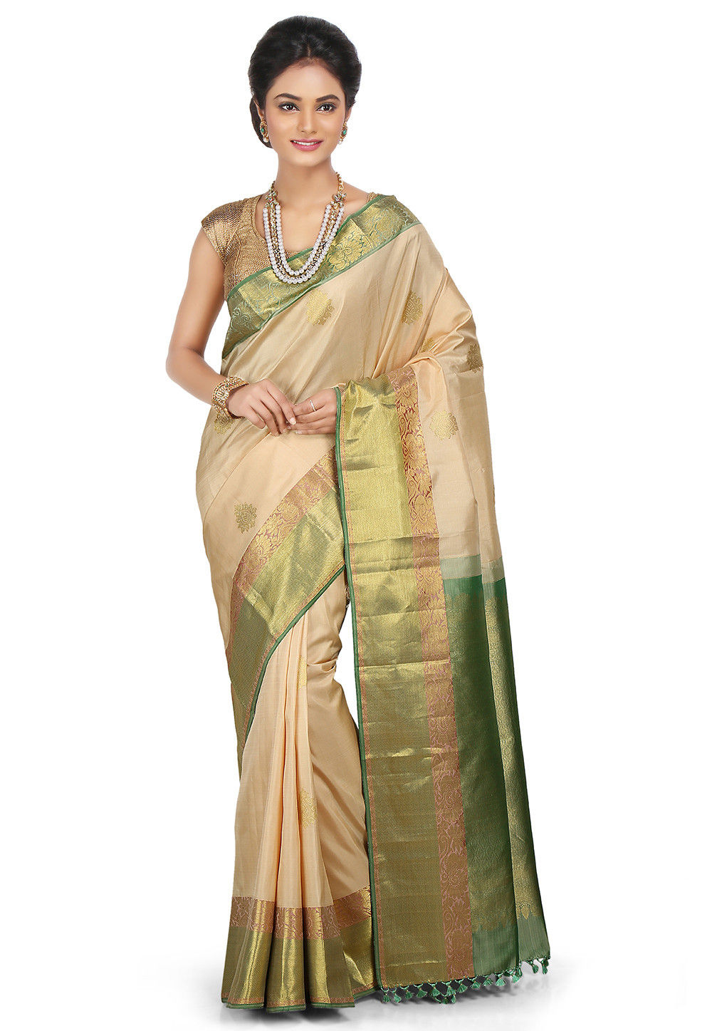 Tamil sarees - Kanchipuram Pure Silk, Brocade Sarees