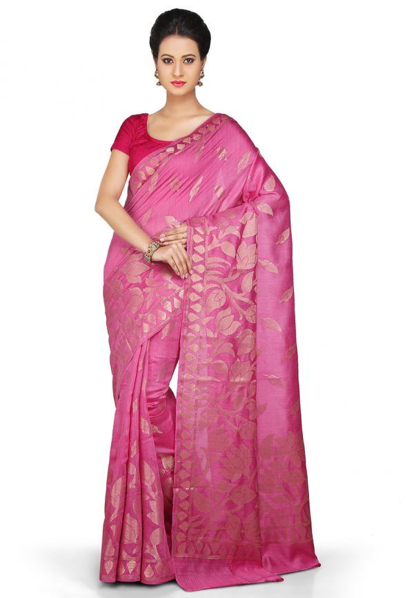 Assam Sarees: Handloom Muga Silk | Utsav Fashion
