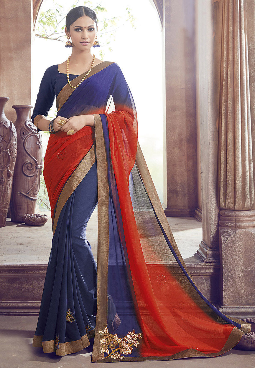 Freshen Up Your Summer Wardrobe With Chiffon Sarees