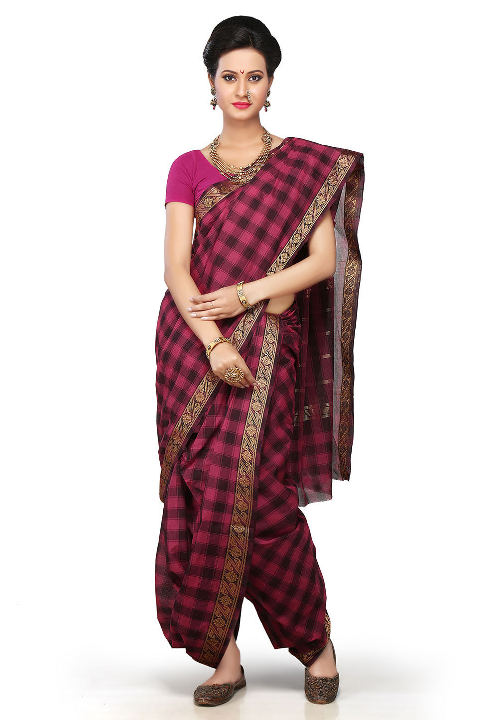 Maharashtrian Sarees - Marathi Style Saree Draping