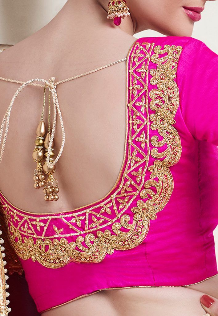 Saree Blouse: Right Fabric, Neck & Sleeve Style