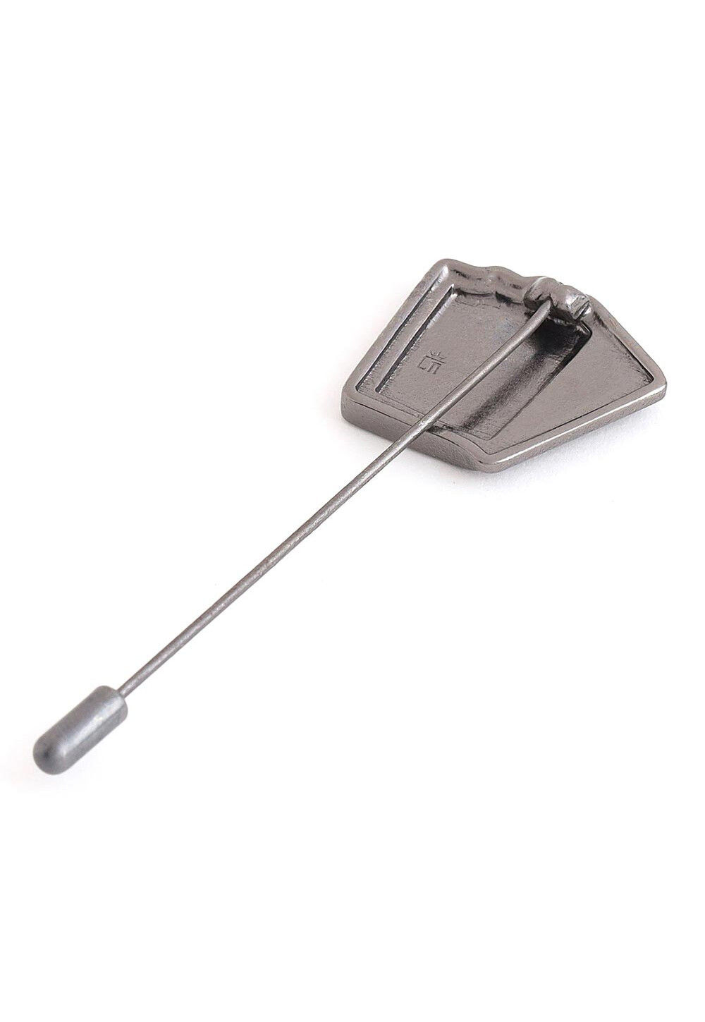 Buy Aces Rule Metallic Lapel Pin Online : MTE2070 - Utsav Fashion