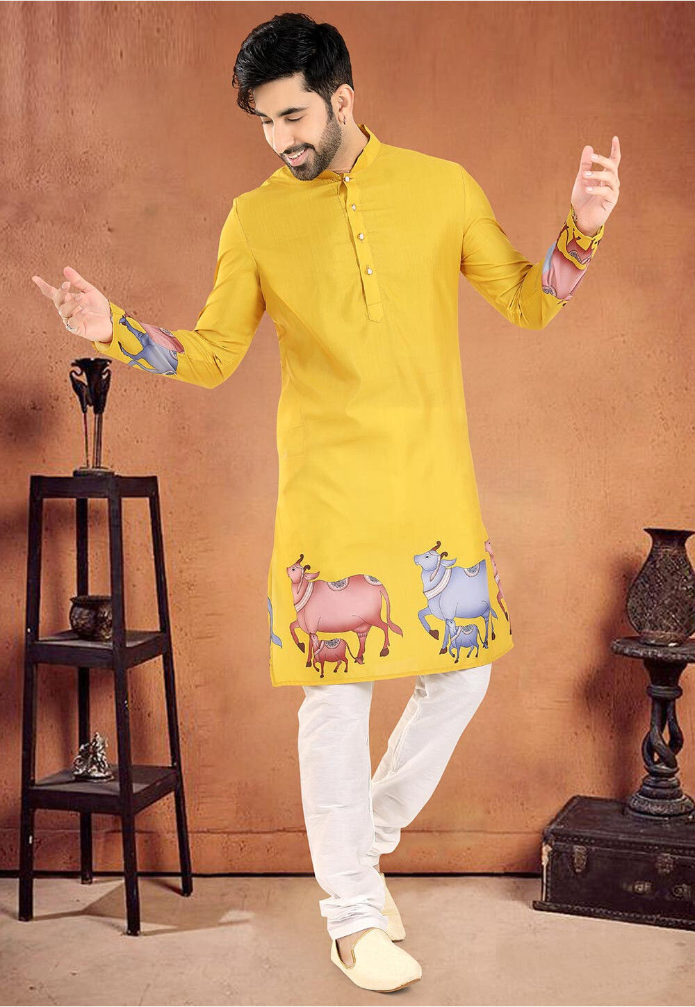 printed kurta set