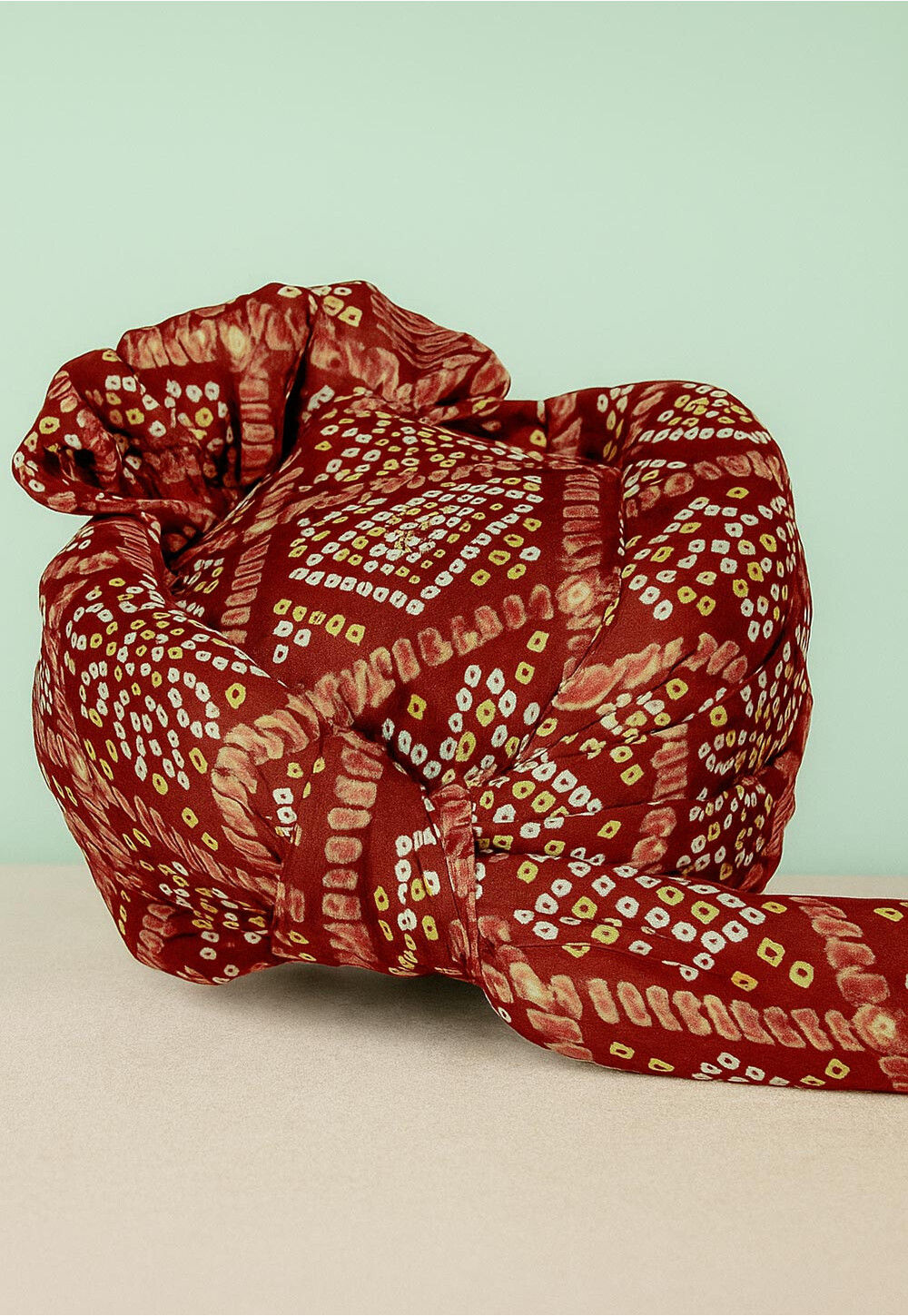 Buy Embellished Satin Kids Turban in Red Online : UNJ2572 - Utsav Fashion
