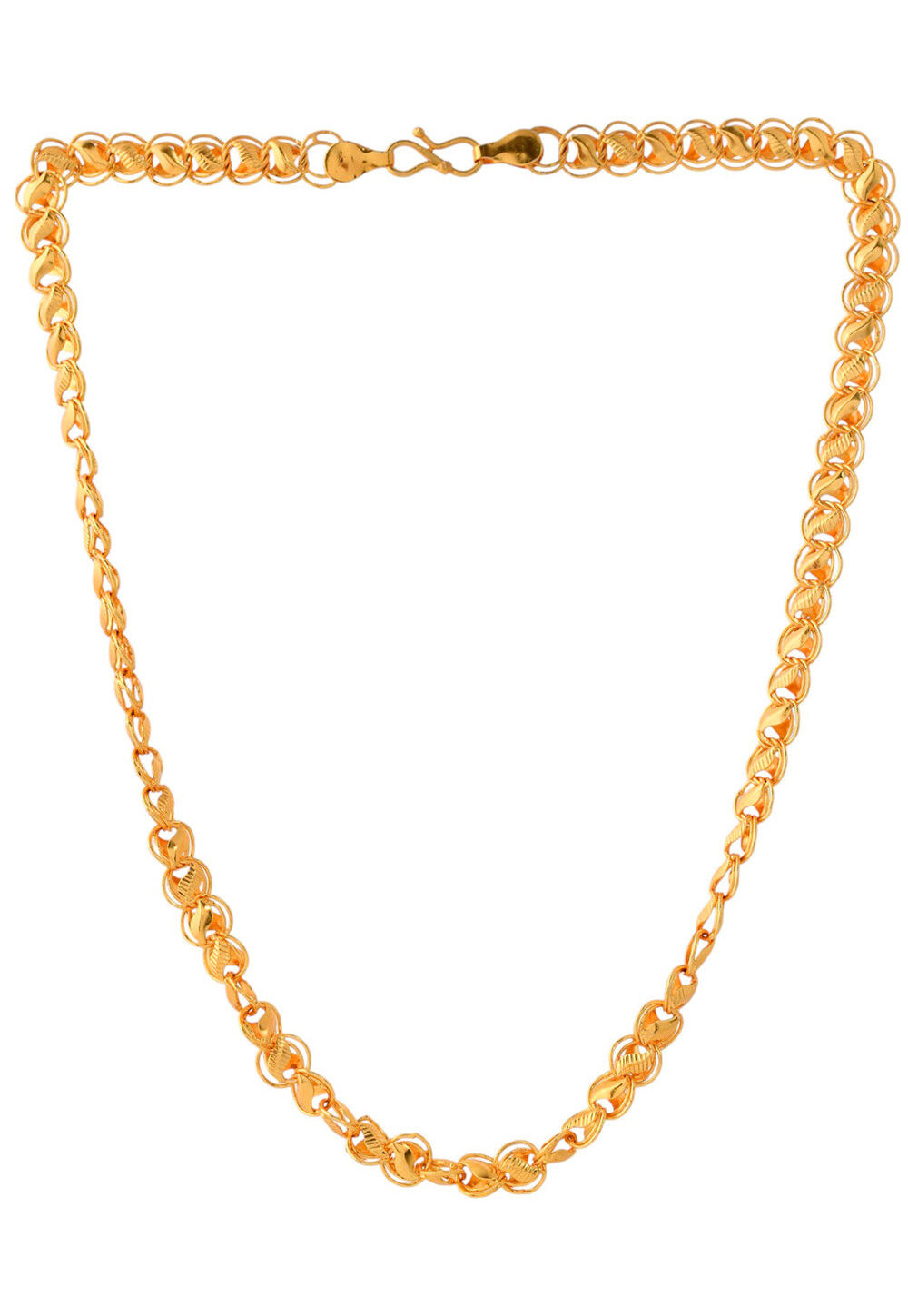 Buy Golden Polished Men Neck Chain Online : JRA150 - Utsav Fashion