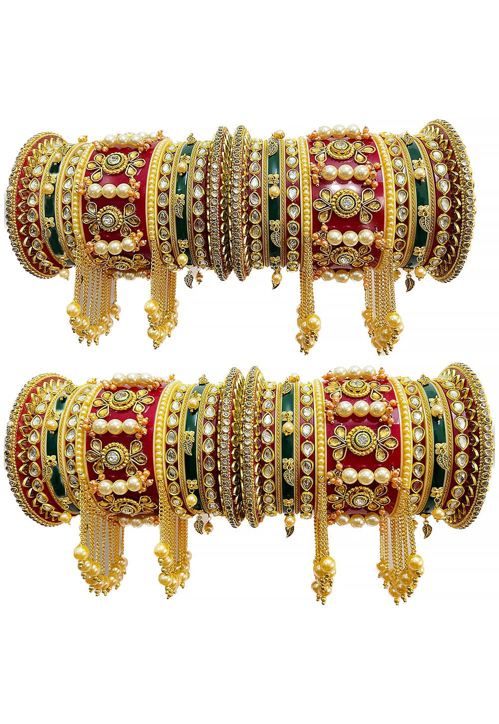 Buy Kundan Choora Set Online : JQT274 - Utsav Fashion