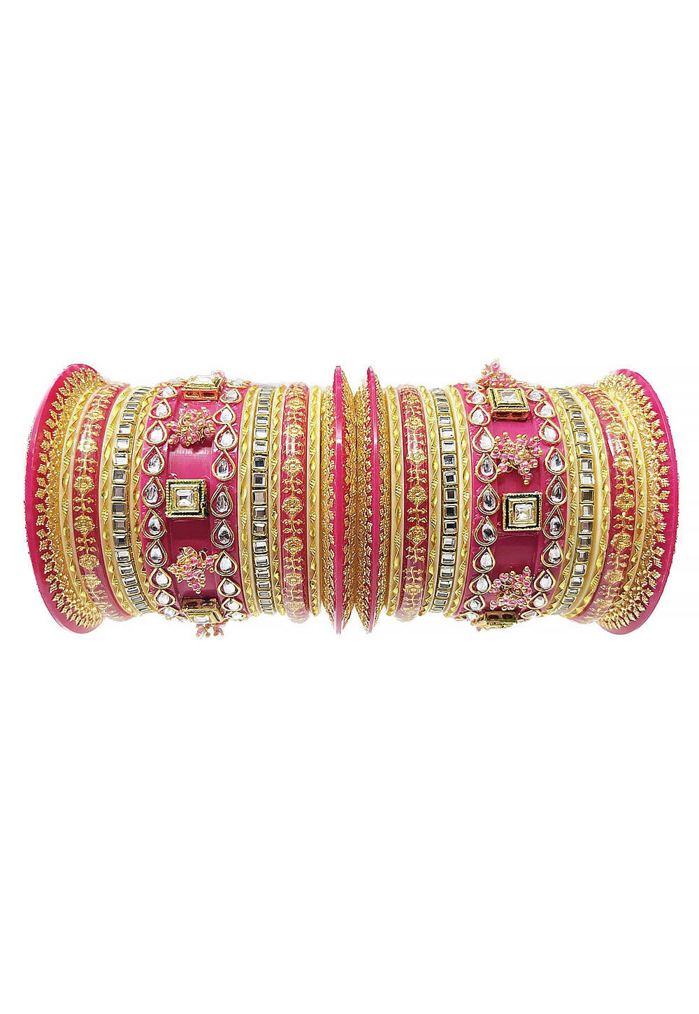 Buy Kundan Choora Set Online : JQT278 - Utsav Fashion