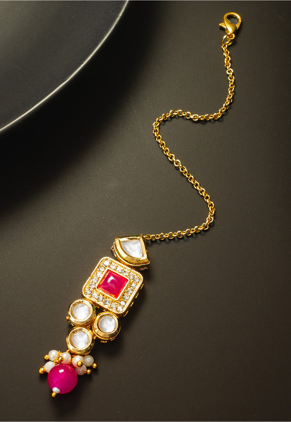 Buy Kundan Maang Tikka Online : JPM7473 - Utsav Fashion