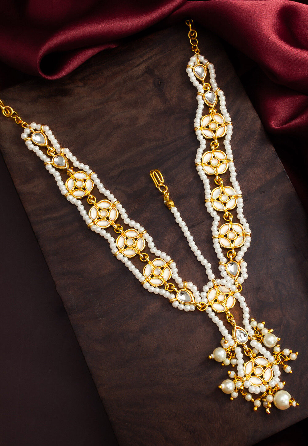 Buy Kundan Sheesh Phool Online : JPM7619 - Utsav Fashion