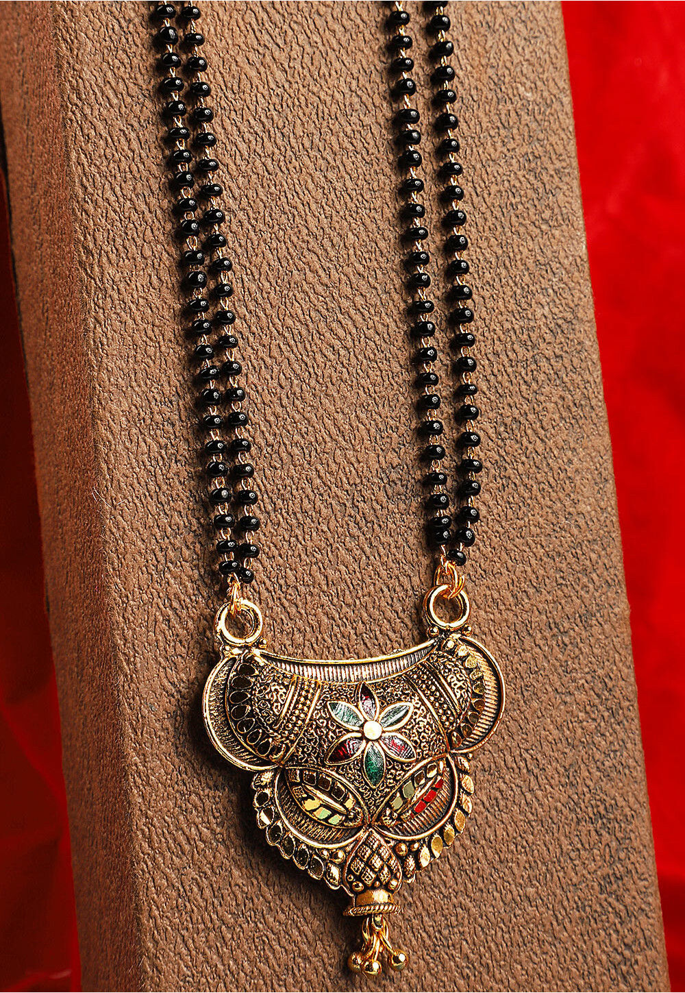 Buy Meenakari Oxidised Mangalsutra Online : JUY982 - Utsav Fashion