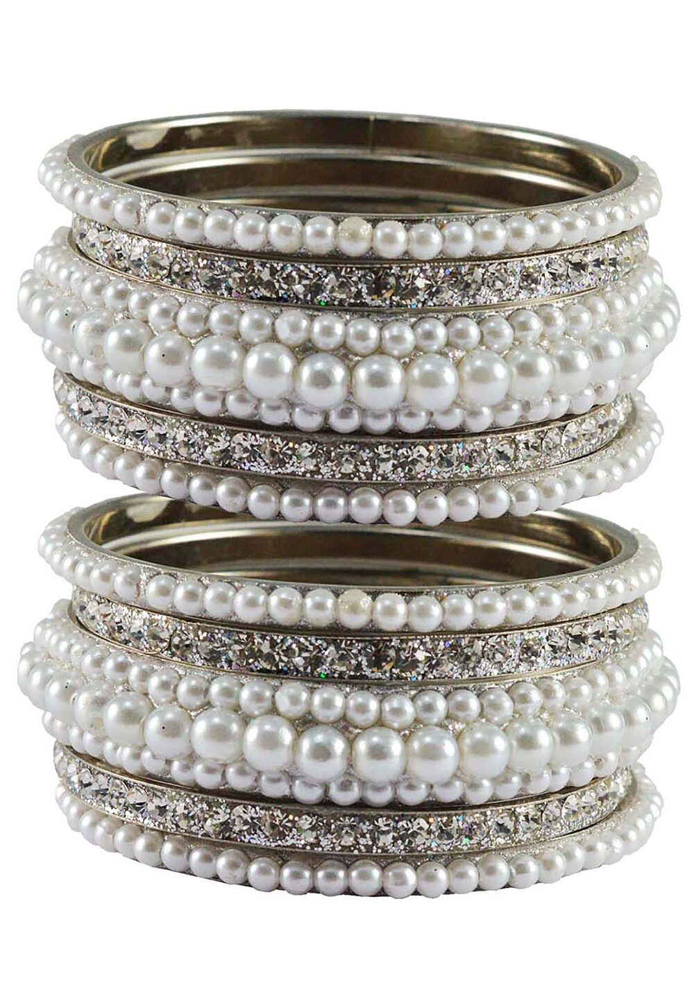 Buy Pearl Bangle Set Online : JVK5841 - Utsav Fashion