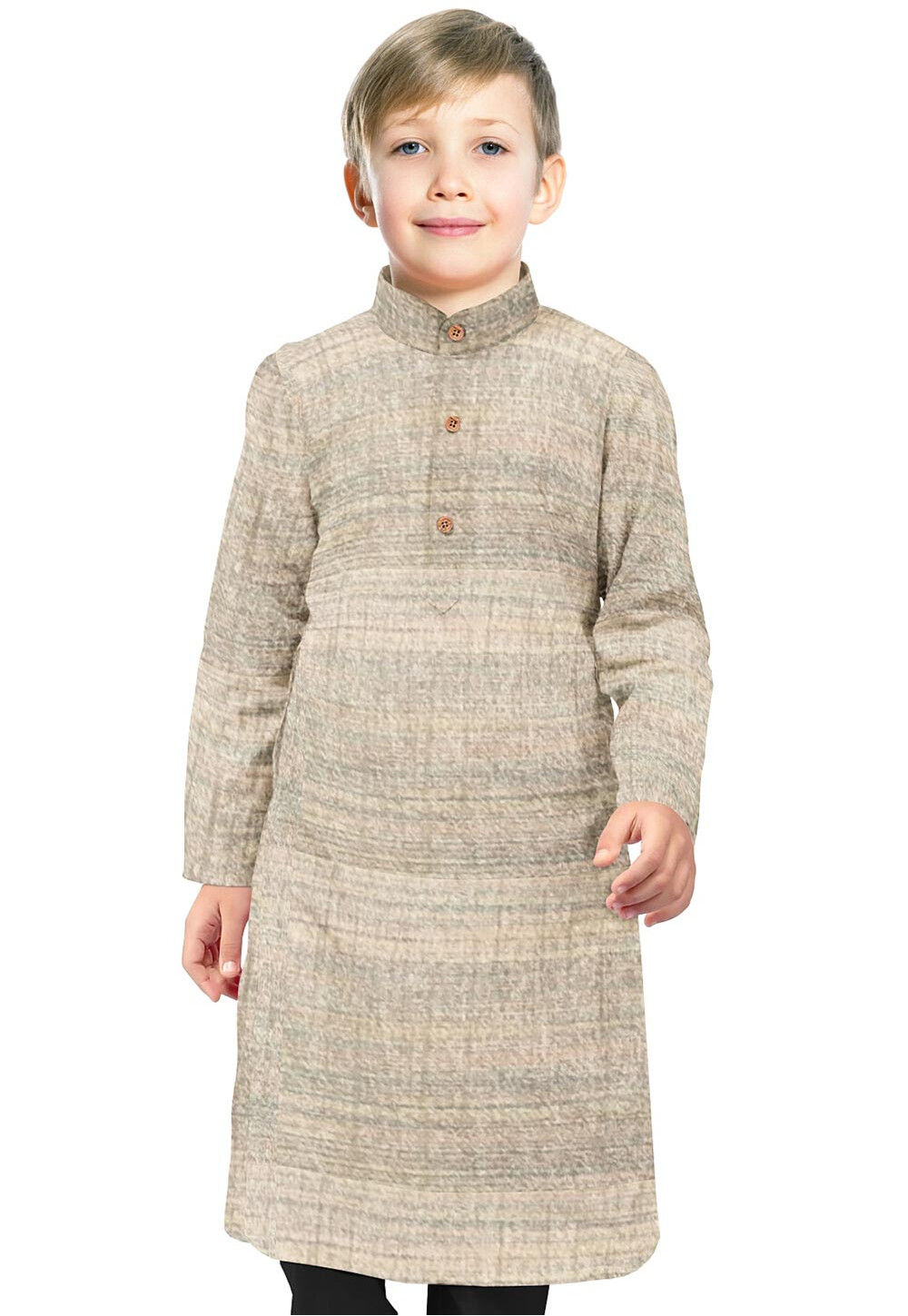 Buy Solid Color Art Silk Kurta in Light Beige Online : UNJ1860 - Utsav ...