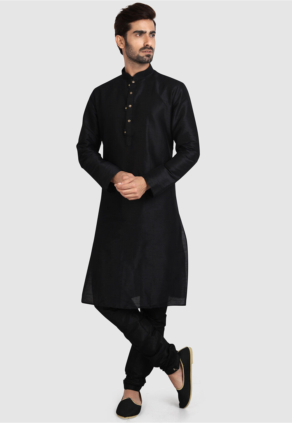 Kurta Pajama Simple Black