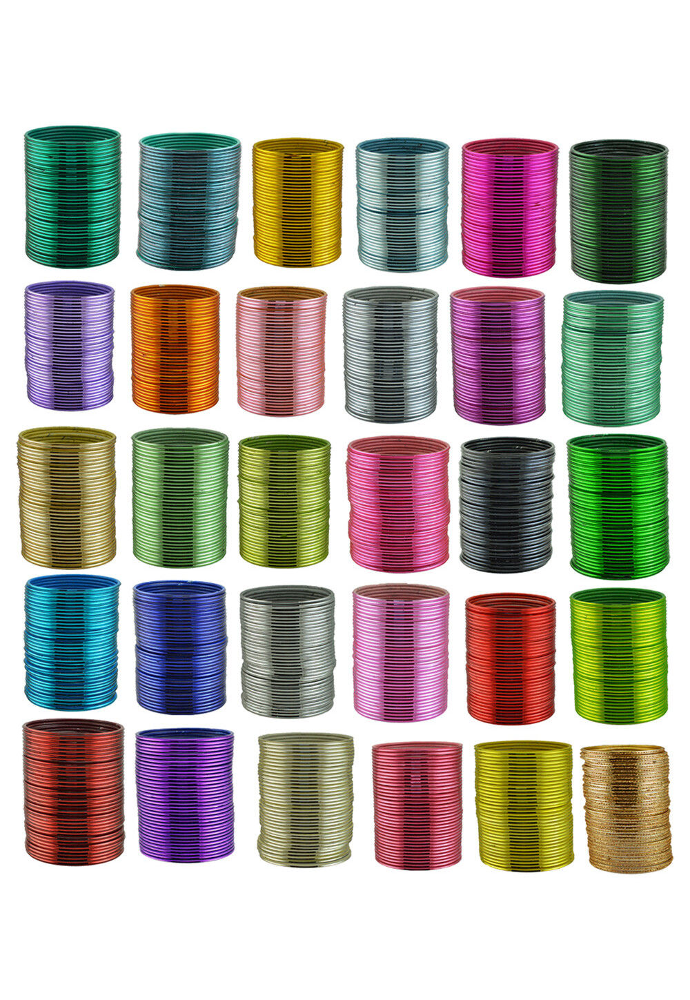 Buy Solid Color Bangle Set Online : JVK8126 - Utsav Fashion