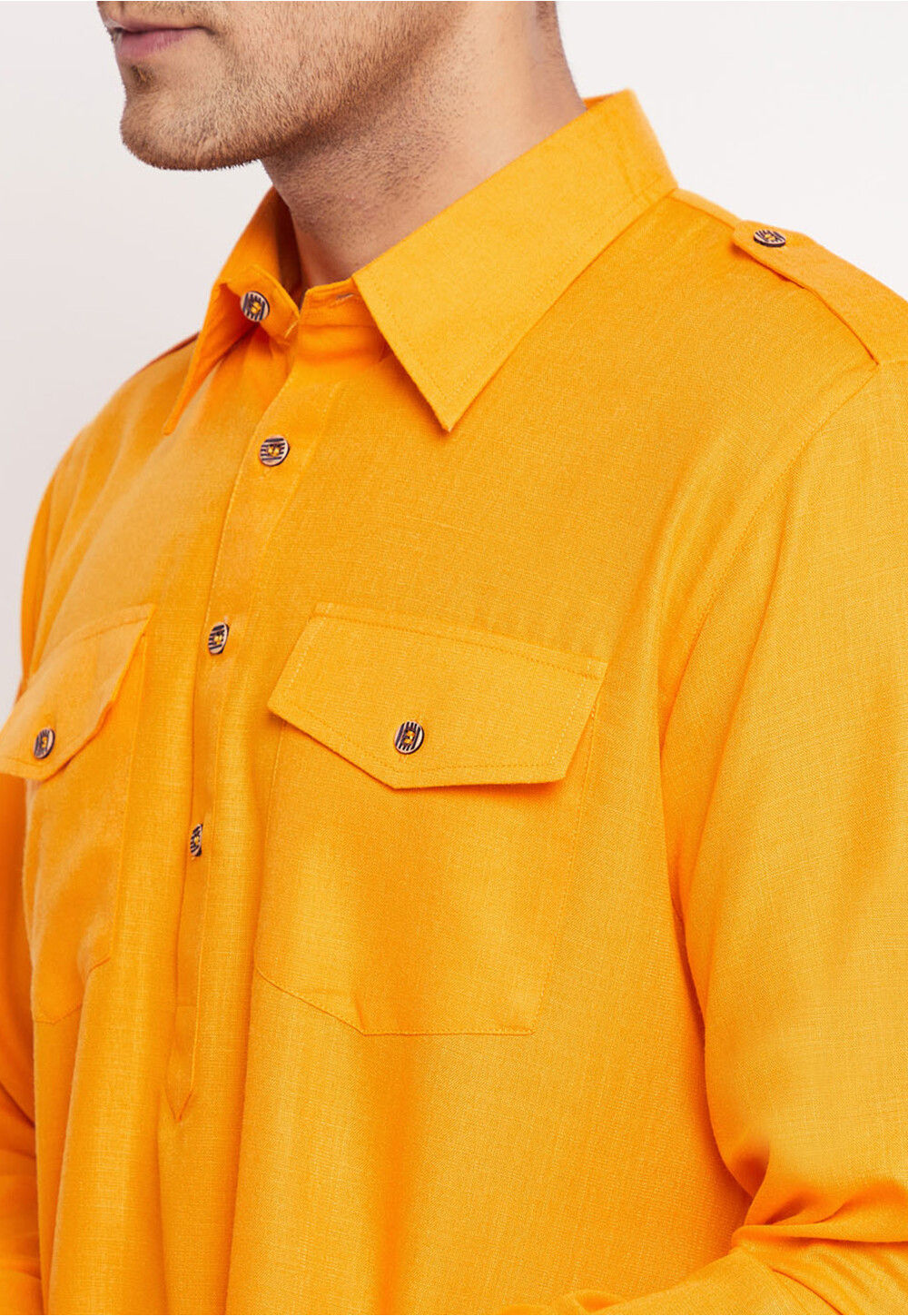 Buy Solid Color Cotton Paithani Suit in Mustard Online : MTR4489 ...