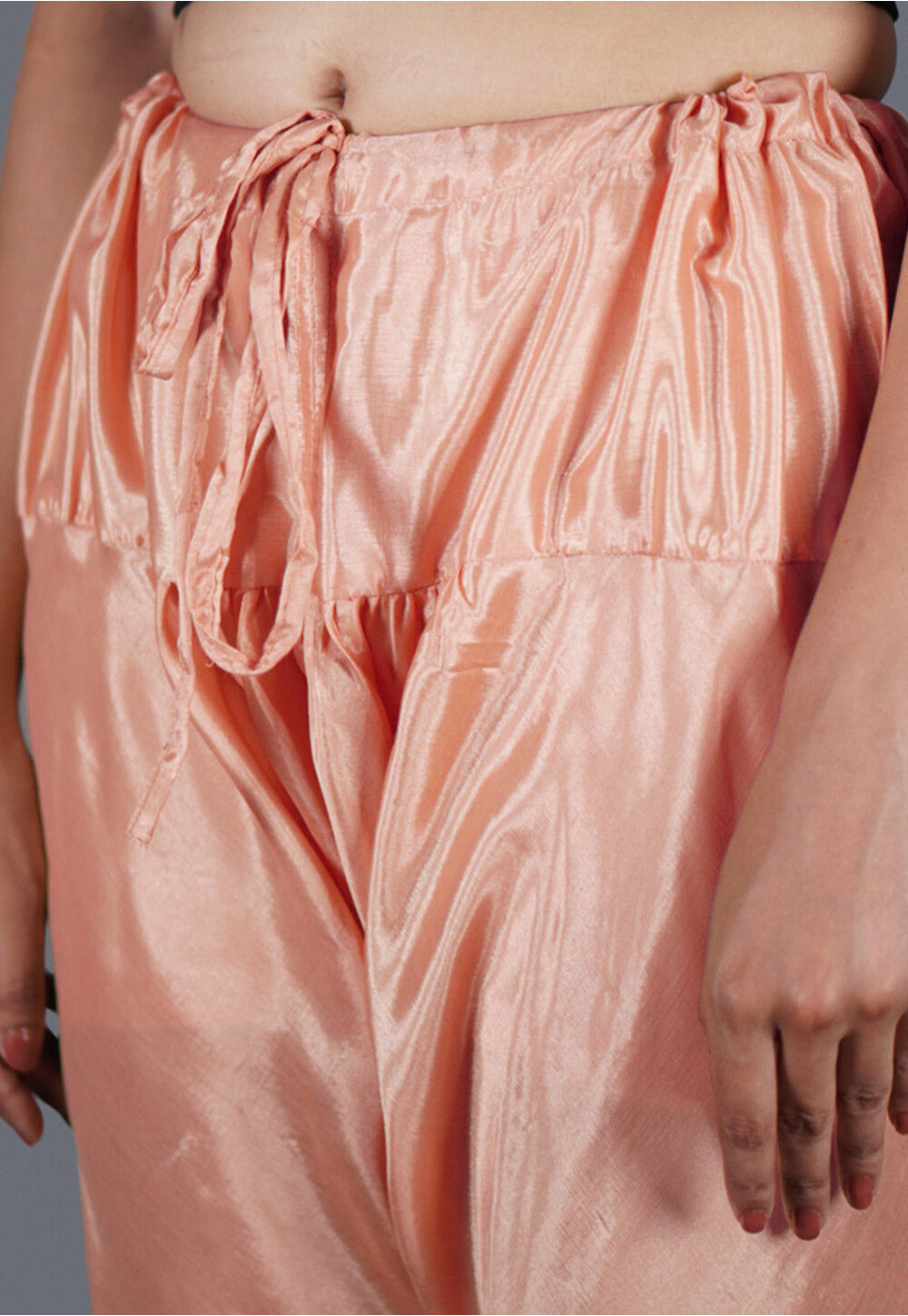 Buy Solid Color Shantoon Churidar in Peach Online : BNJ1300 - Utsav Fashion