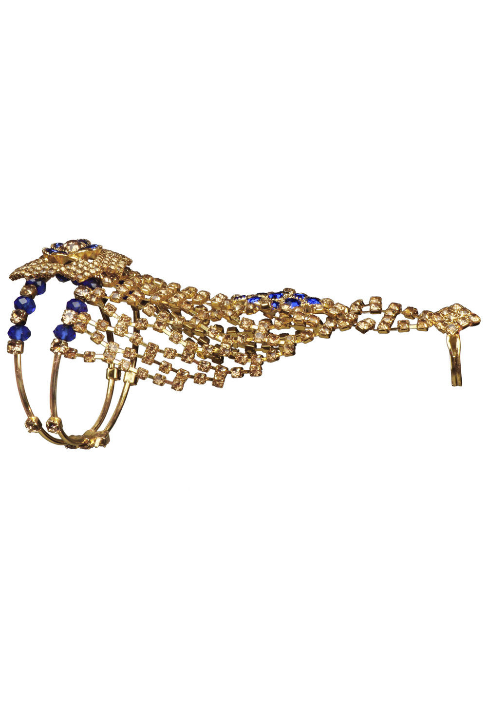 Buy Stone Studded Adjustable Haath Phool Online : JUY686 - Utsav Fashion