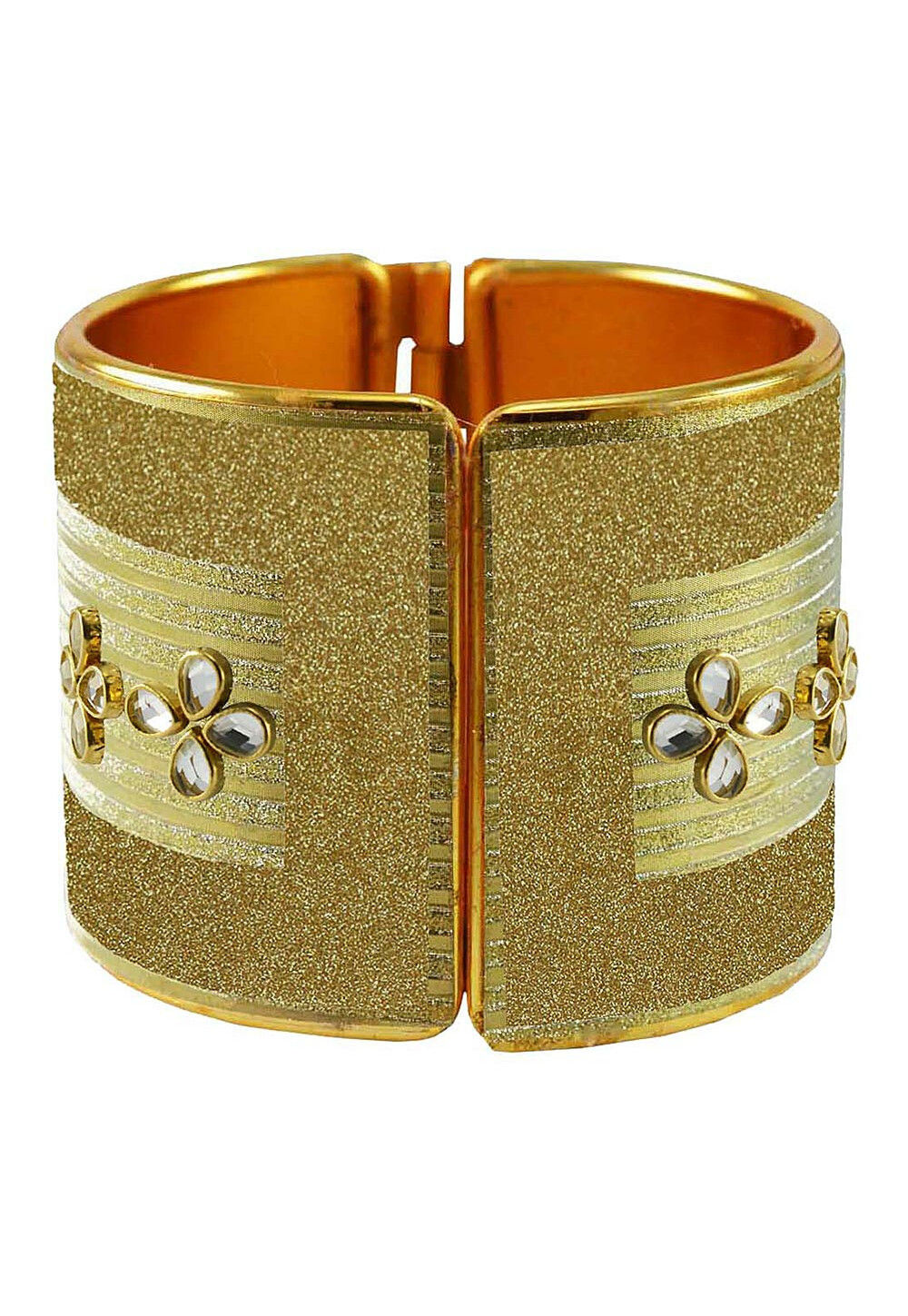 Buy Stone Studded Handcuff Online : JVK6033 - Utsav Fashion