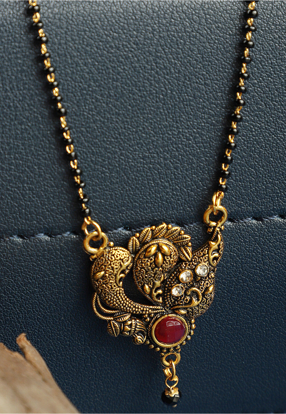 Buy Stone Studded Oxidised Mangalsutra Online : JUY958 - Utsav Fashion