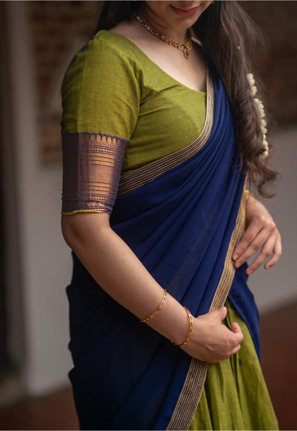 Buy Woven Art Silk Lehenga in Olive Green Online : LAE242 - Utsav Fashion