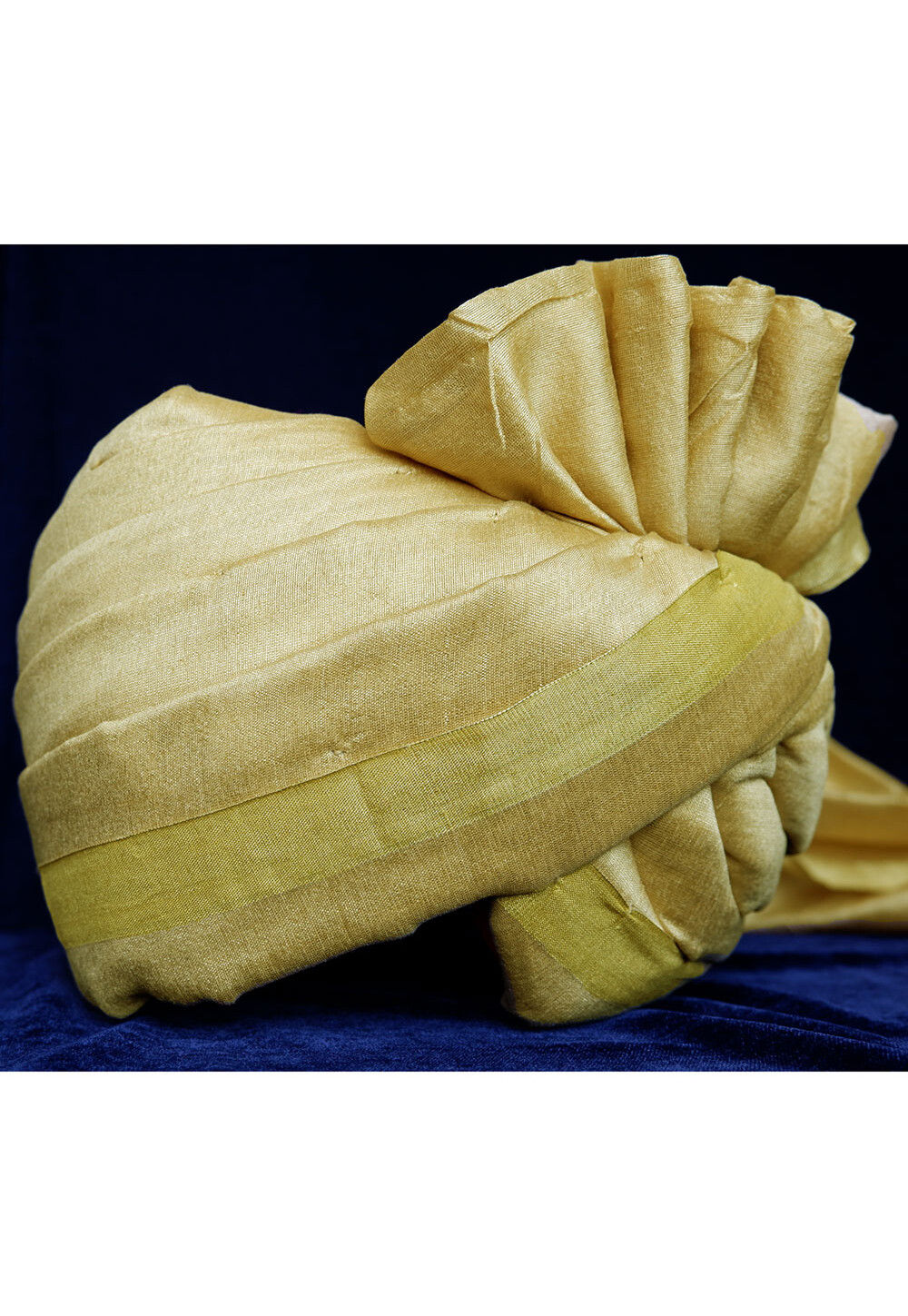 Buy Woven Border Chanderi Cotton Turban in Beige Online : MTE2666 ...