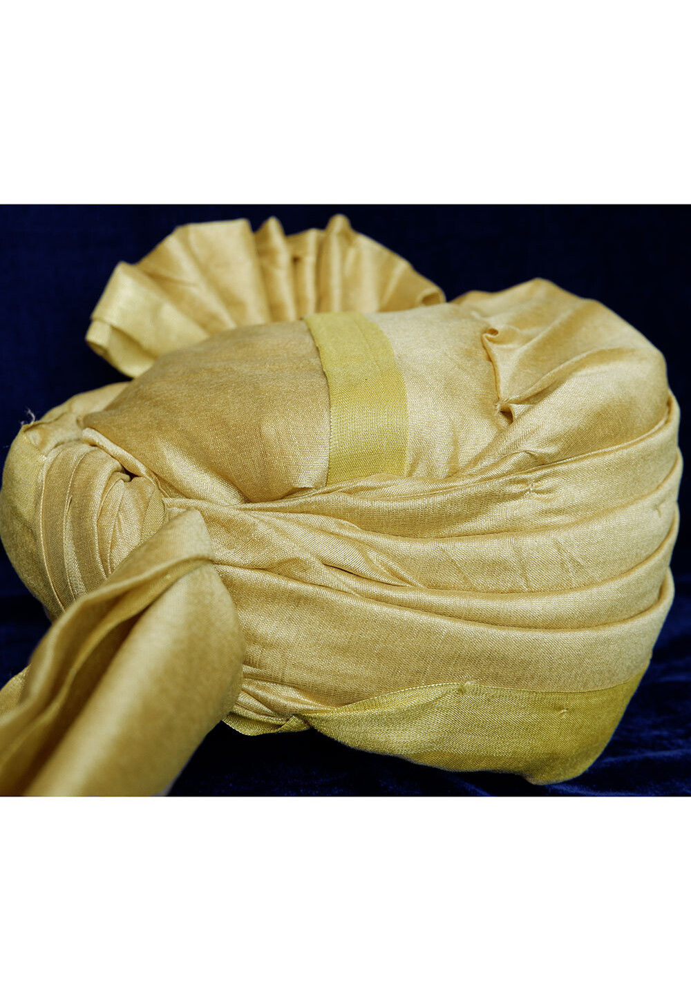 Buy Woven Border Chanderi Cotton Turban in Beige Online : MTE2666 ...