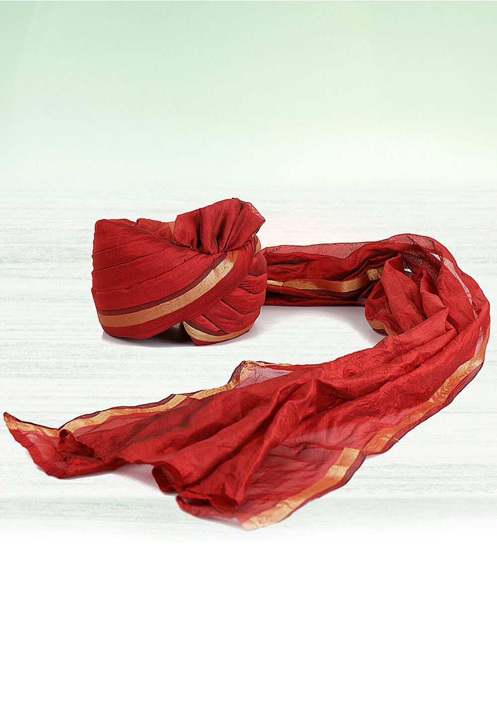 Buy Woven Chanderi Silk Kids Turban in Maroon Online : UNJ1801 - Utsav ...