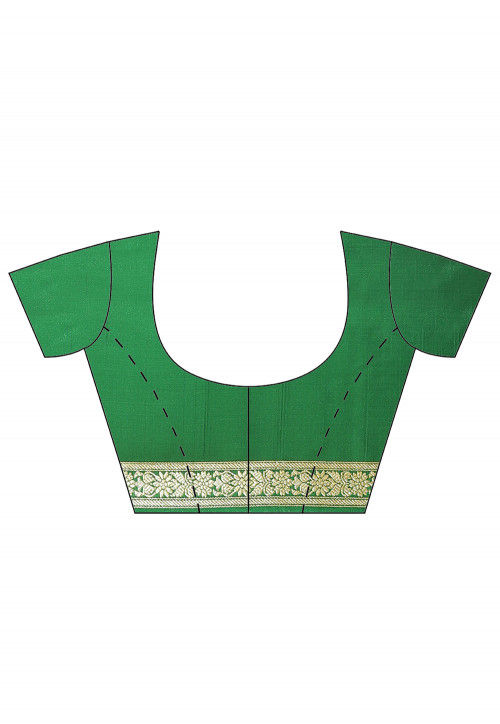 Banarasi Saree in Fuchsia : SUNA120