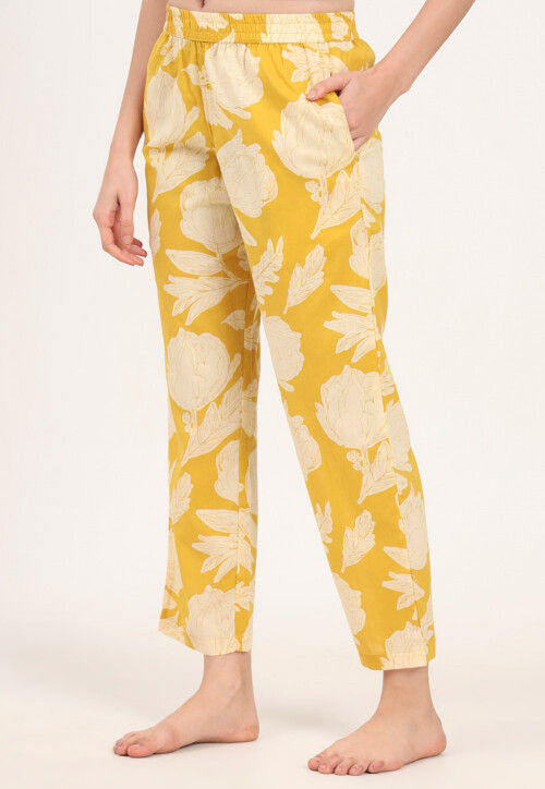 Buy Digital Printed Pure Cotton Co Ord Set in Yellow Online : TKV654 ...