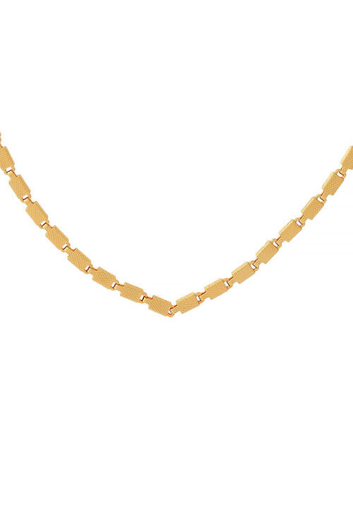 Buy Golden Polished Men Neck Chain Online : JRA143 - Utsav Fashion