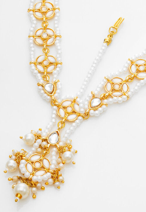 Buy Kundan Sheesh Phool Online : JPM7619 - Utsav Fashion