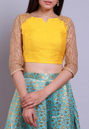 Brocade - Top & Bottom Sets - Indo-Western Dresses: Buy Indo-Western ...