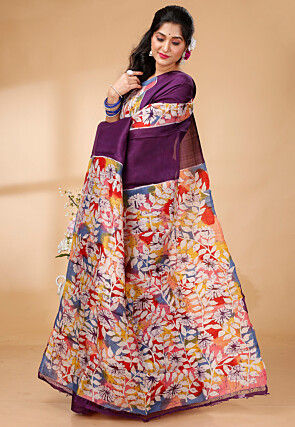 Batik Sarees, Batik Print Silk Sarees and Designs Online