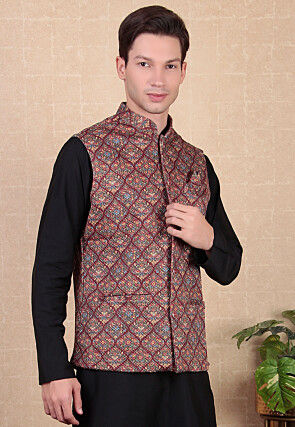 Nehru Jacket for Men: Buy Designer Modi Jackets Online | Utsav Fashion