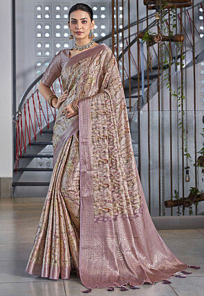 Digital Print Sarees: Shop Designer Digital Printed Sarees Online ...