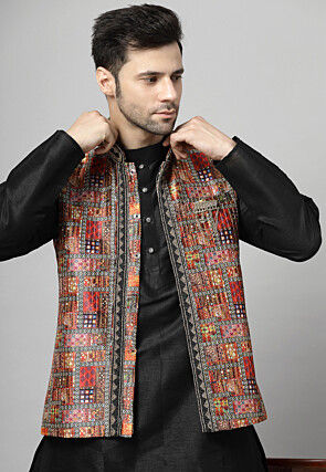 Nehru Jacket for Men: Buy Designer Modi Jackets Online | Utsav Fashion
