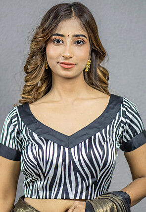 Saree Blouse Side View