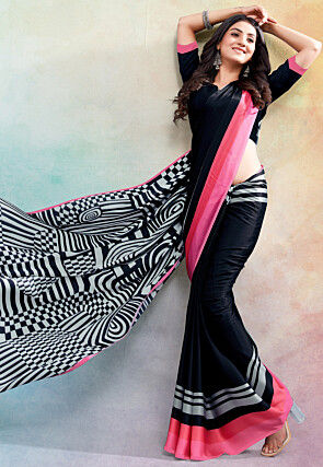 Digital Print Sarees: Shop Designer Digital Printed Sarees Online ...