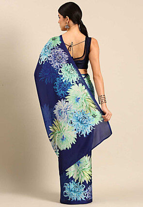 Digital Print Sarees: Shop Designer Digital Printed Sarees Online ...