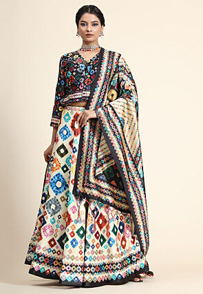 Buy Multicolor Lehenga Cholis Online With Latest Designs & Color