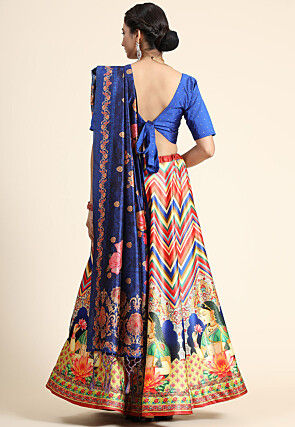 Buy Multicolor Lehenga Cholis Online With Latest Designs & Color