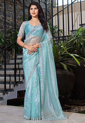 Page 6 | Blue Sarees: Buy Latest Indian Designer Blue Sarees Online ...