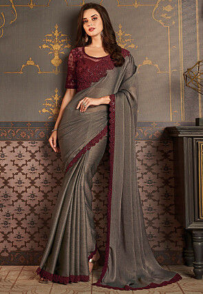 Grey Saree: Buy Latest Grey Colors Saree for Women Online