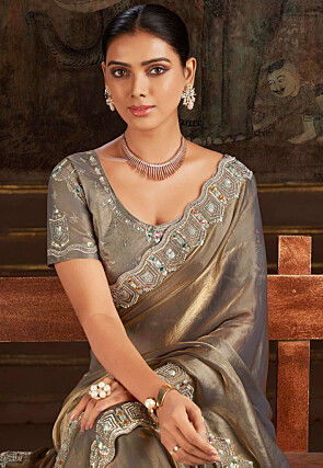 Grey Saree: Buy Latest Grey Colors Saree for Women Online