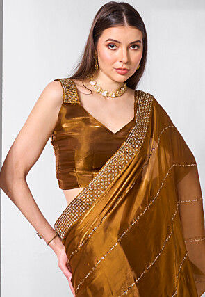 Brown Sarees | Buy Brown Color Women Sarees Online