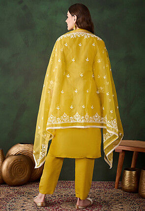 Yellow Pakistani Suits & Salwar Kameez: Buy Online | Utsav Fashion