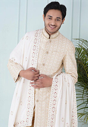 Get Latest Designs Of Men Dupattas Indian Wear For Men Online