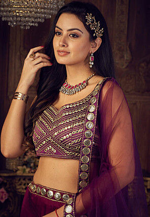 Georgette Lehenga | Buy Desiger Georgette Lehenga Choli Online