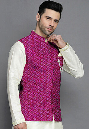 Nehru Jacket for Men: Buy Designer Modi Jackets Online | Utsav Fashion